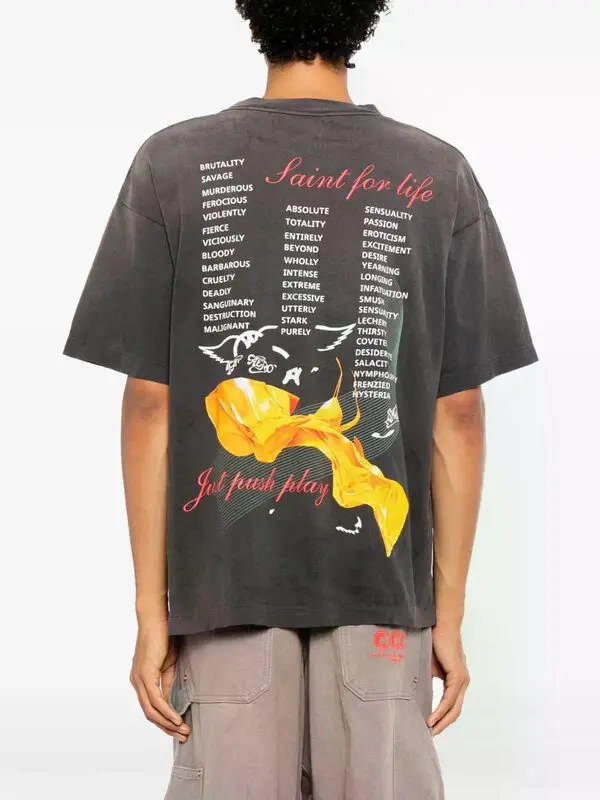 LE MONT SAINT MICHEL Graphic-print T-shirt