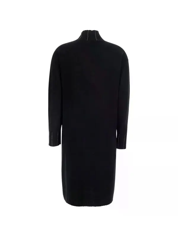 Fabiana Filippi Mini Bead-embellished High-neck Dress