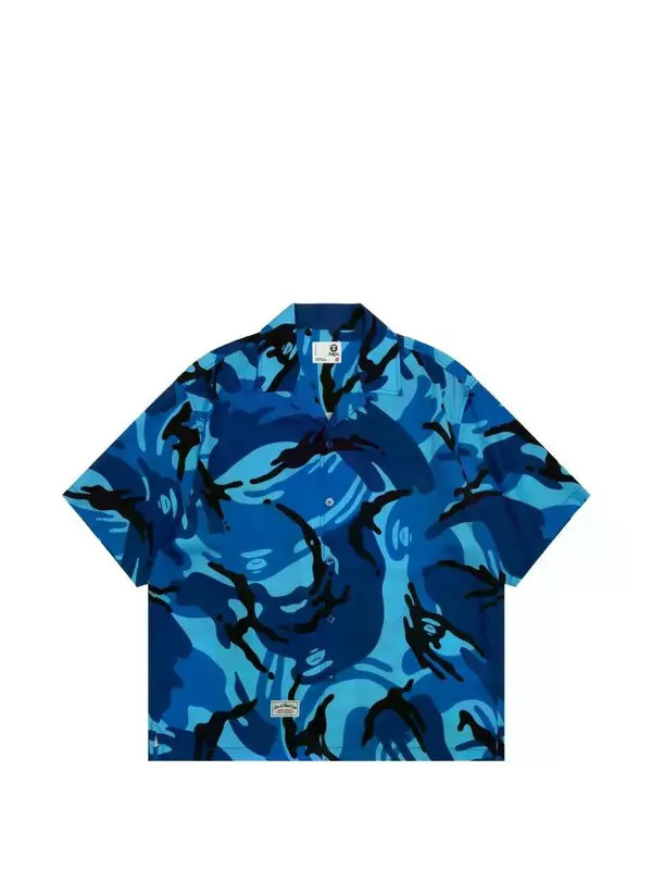 AAPE BY *A BATHING APE Short-sleeve Button-down Shirt