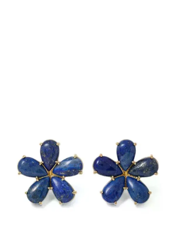 ROXANNE ASSOULIN Stone Flower Earrings