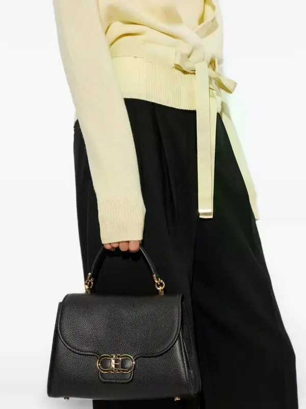 FERRAGAMO Double Gancini Tote Bag