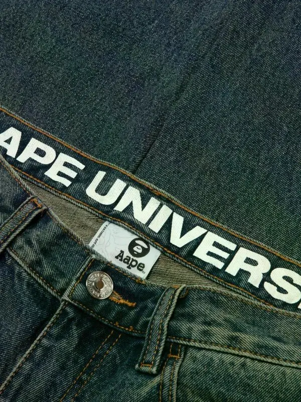 AAPE BY *A BATHING APE Distressed Jeans