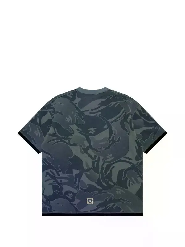 AAPE BY *A BATHING APE Moonface Logo-print T-shirt