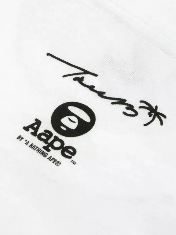 AAPE BY *A BATHING APE X Tree13 Graphic-print T-shirt