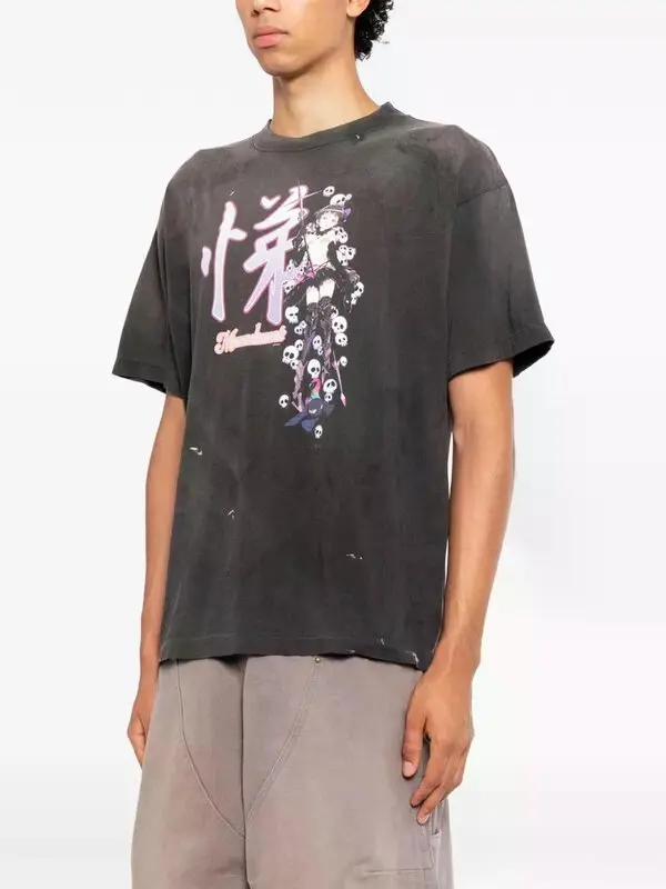 LE MONT SAINT MICHEL Graphic-print T-shirt
