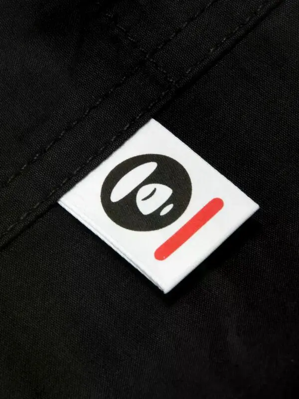 AAPE BY *A BATHING APE Moonface-patch Shorts