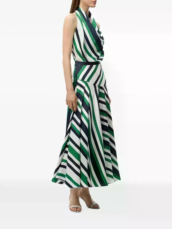 Adam Lippes Cusette Striped Halter Top