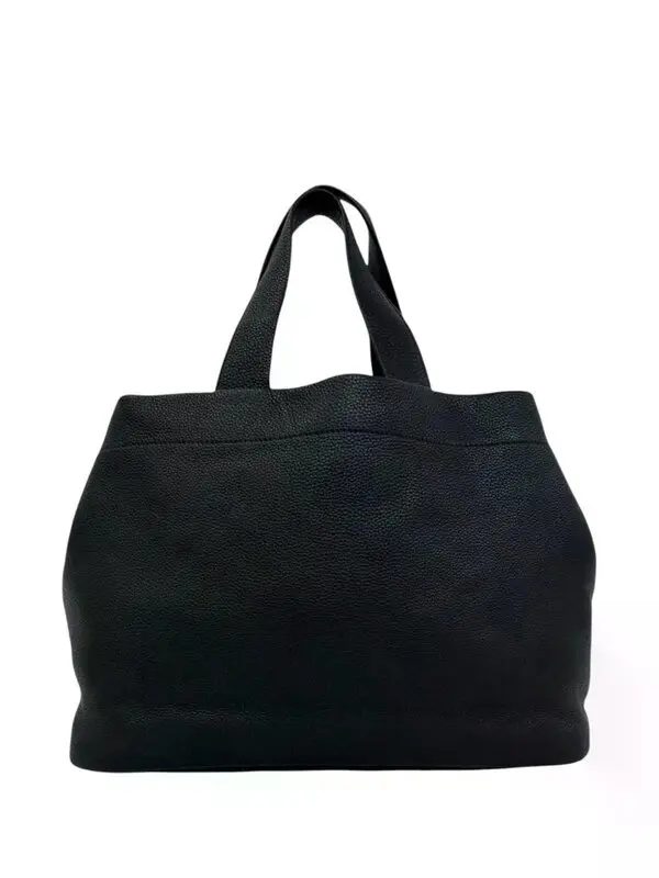 Prada Vitello Daino Logo Handbag