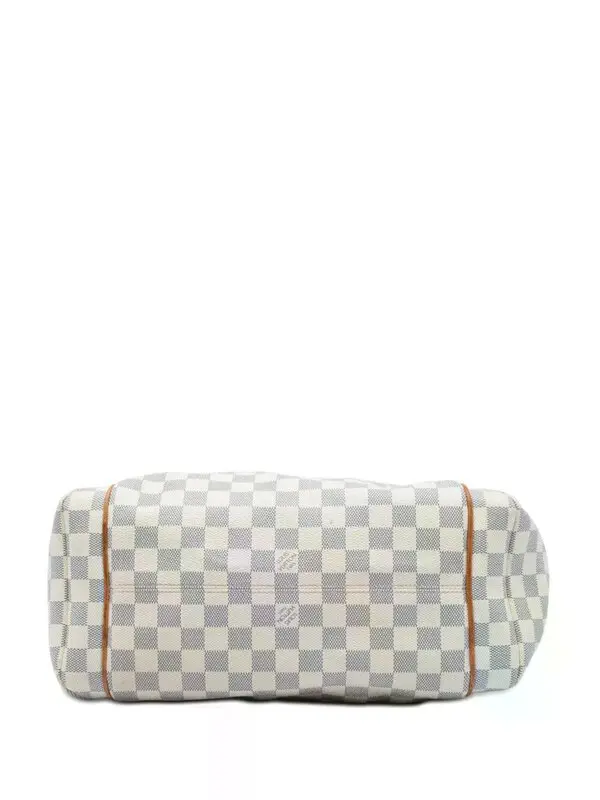LOUIS VUITTON Damier Azur Totally Mm Tote Bag - White