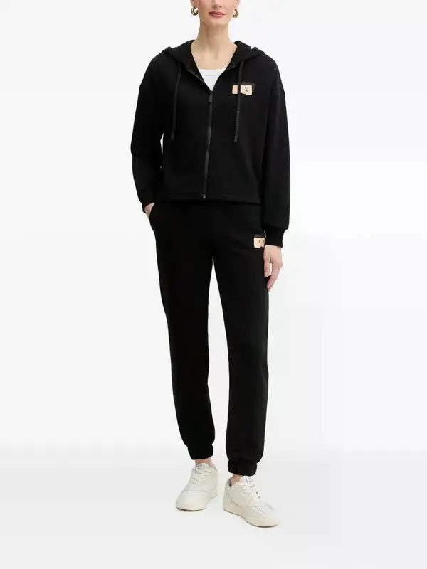 Armani Exchange Logo-patch Drawstring Track Pants