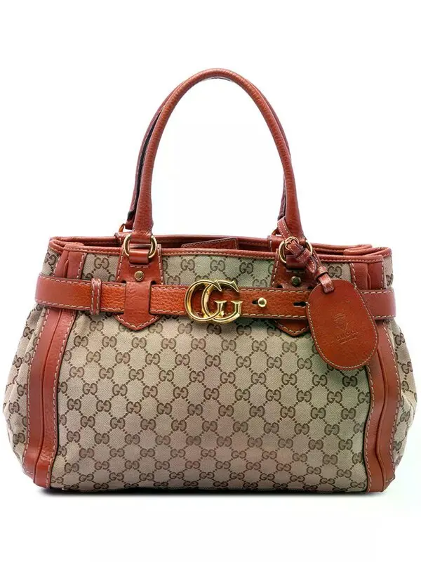 Gucci 2016-2026 Gg Canvas Running Tote Bag