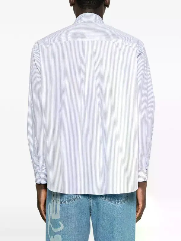 ARTE ANTWERP Logo-print Striped Shirt