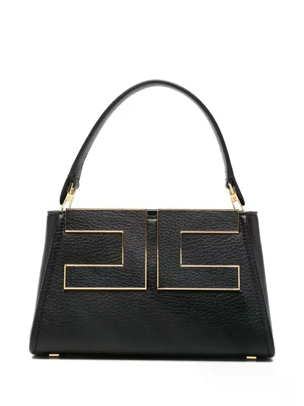Elisabetta Franchi Logo Plaque Tote Bag