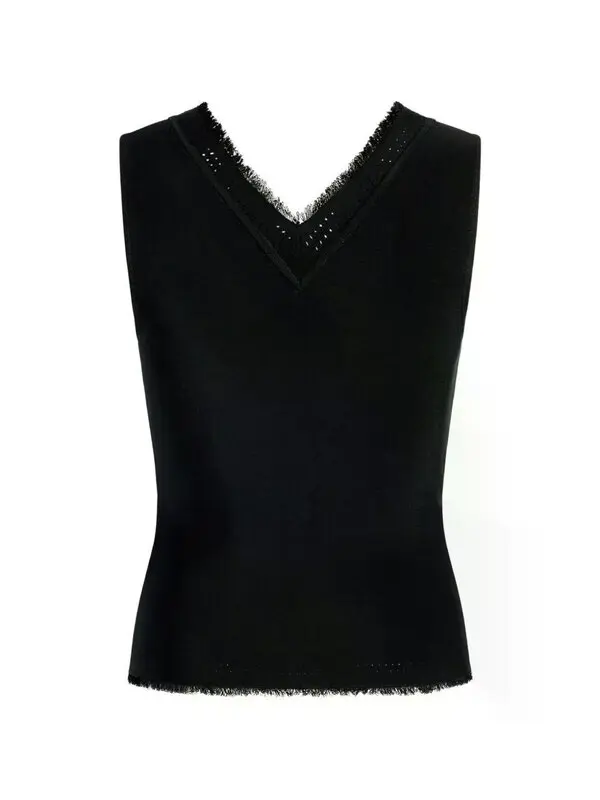 Adam Lippes Ria Fringed-trim Top