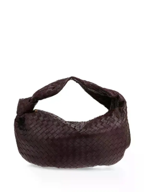 Bottega Veneta Jodie Intrecciato Clutch Bag - Purple