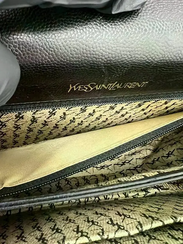 Saint Laurent 20th Century Leather Crossbody Bag