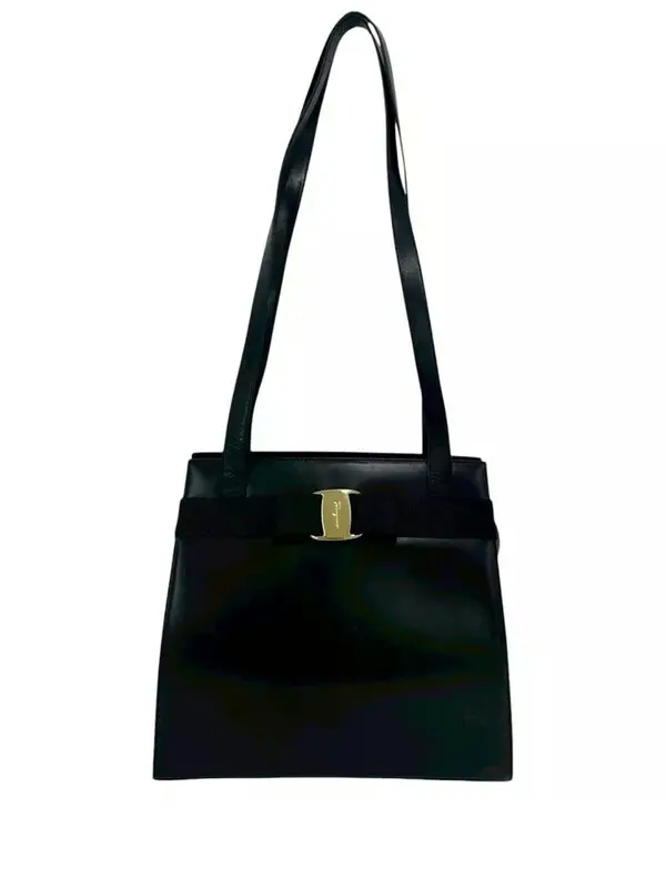FERRAGAMO 2010-2026 Leather Vara Tote Bag
