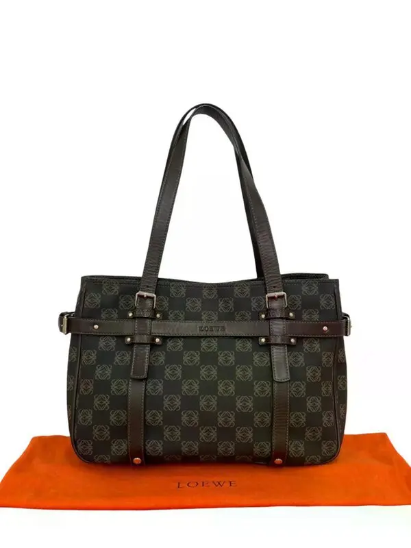 Loewe 2000-2026 Anagram Coated Canvas Tote Bag