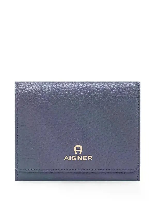 AIGNER Ivy Grained Leather Wallet
