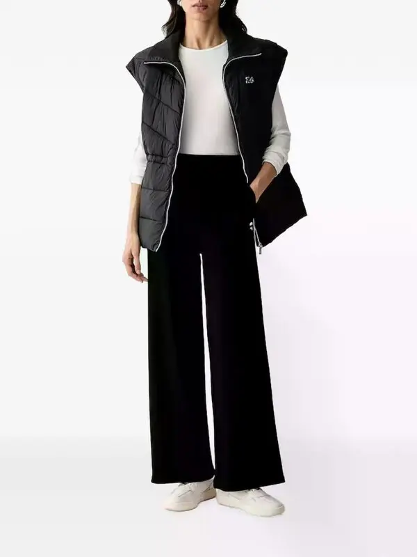 Karl Lagerfeld Quilted Logo-patch Gilet