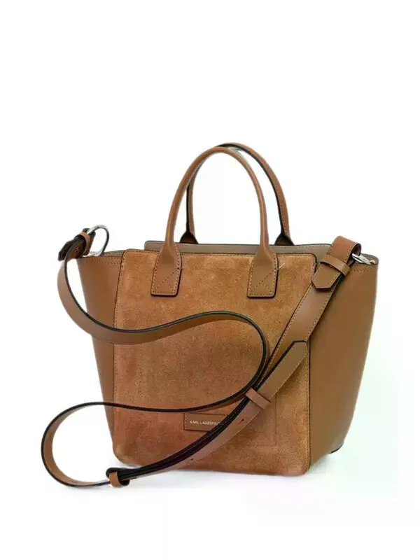 Karl Lagerfeld Small K/daily Logo-patch Tote Bag
