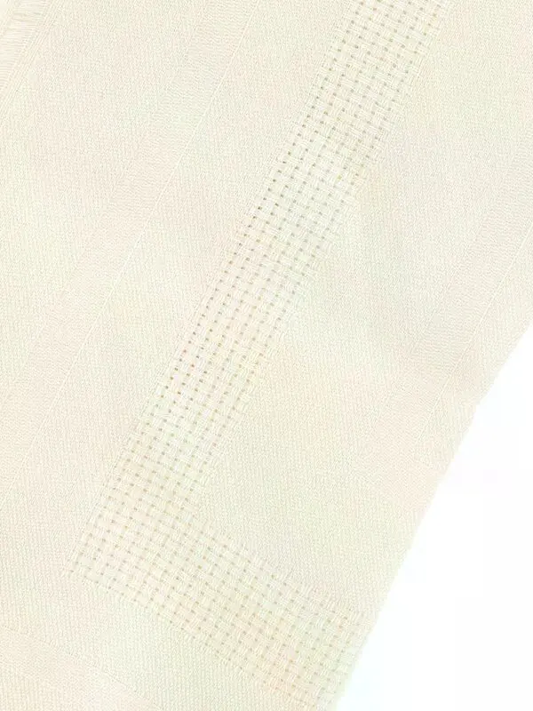 Elisabetta Franchi Logo Wool Scarf