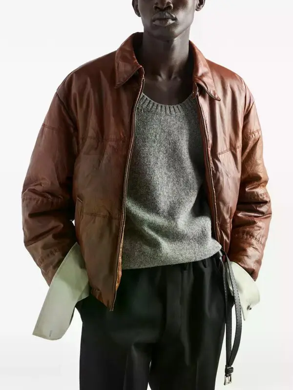 Prada Shetland Wool Scoop-neck Sweater
