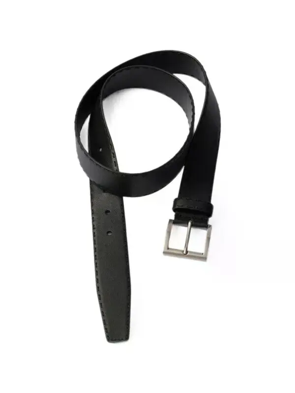 Prada Antiqued Leather Belt