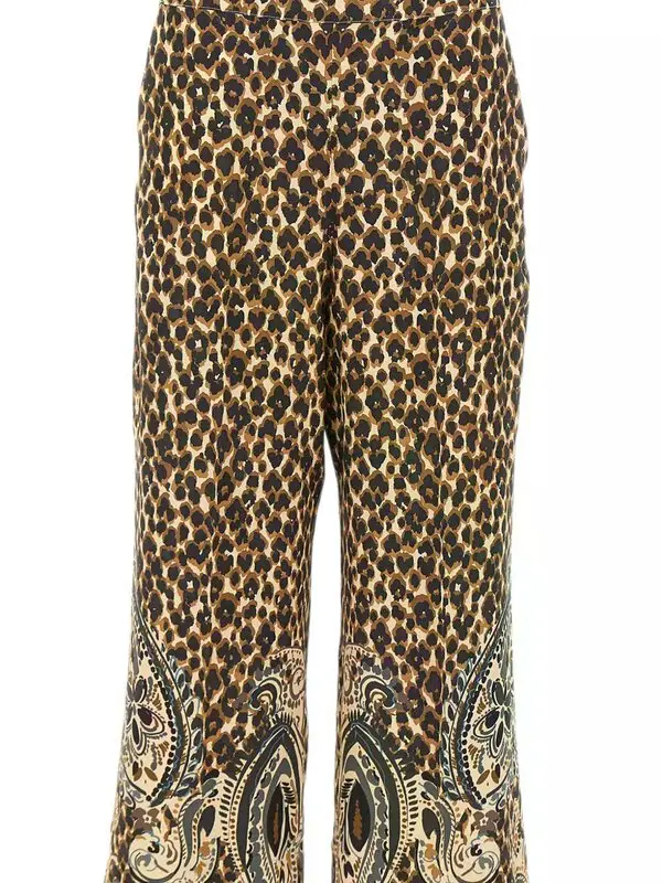 Etro Leopard-print Trousers