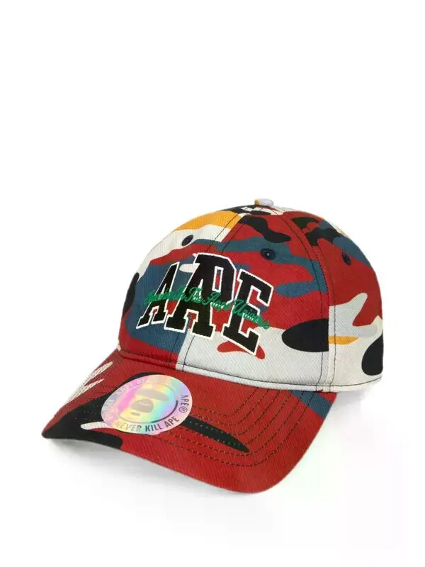 AAPE BY *A BATHING APE Aape Logo Camo-print Cap