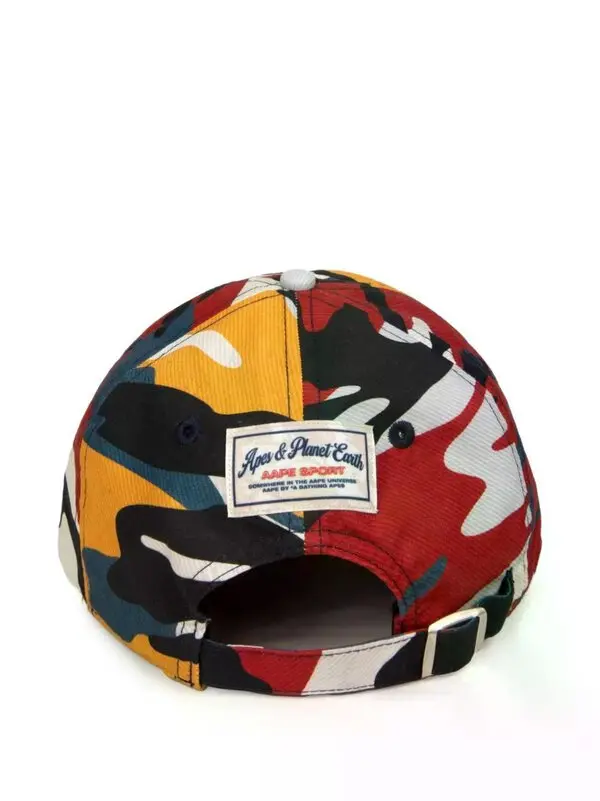 AAPE BY *A BATHING APE Aape Logo Camo-print Cap