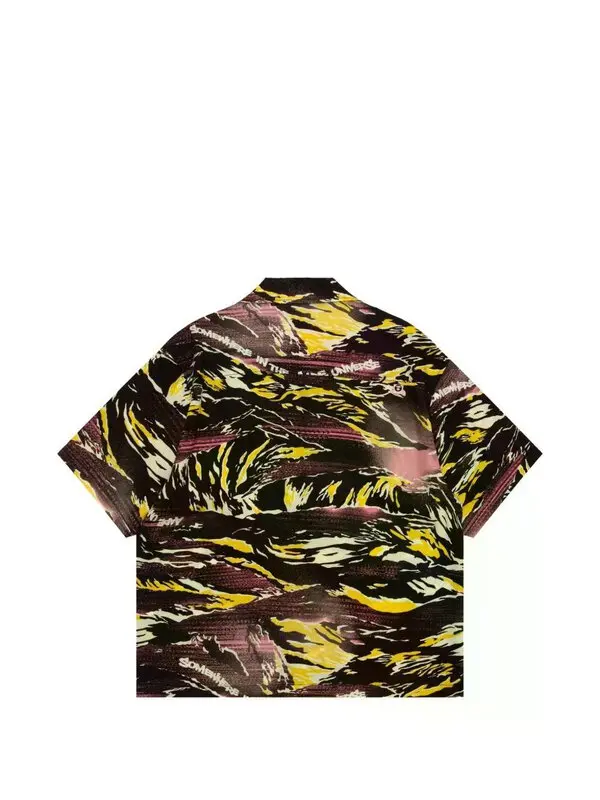 AAPE BY *A BATHING APE Printed Short-sleeve Shirt
