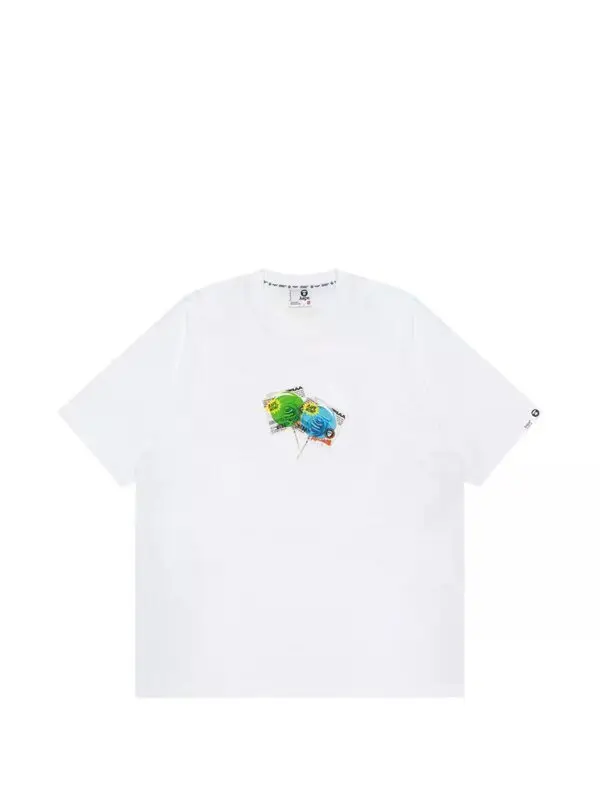 AAPE BY *A BATHING APE Graphic-print Cotton T-shirt