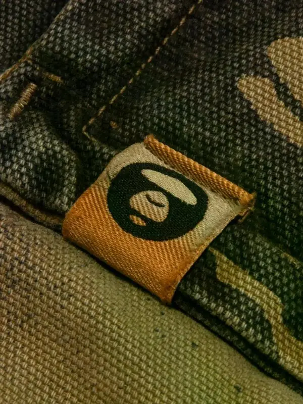 AAPE BY *A BATHING APE Camo-pattern Cargo Trousers