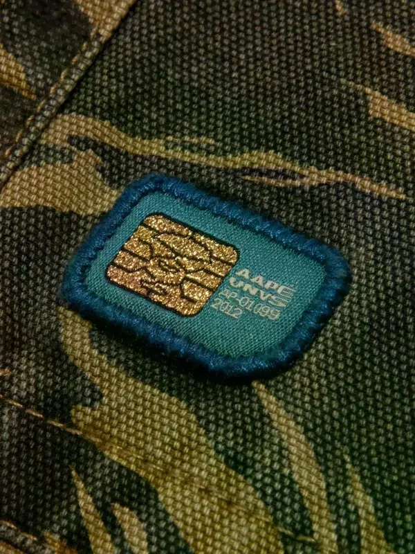 AAPE BY *A BATHING APE Camo-pattern Cargo Trousers