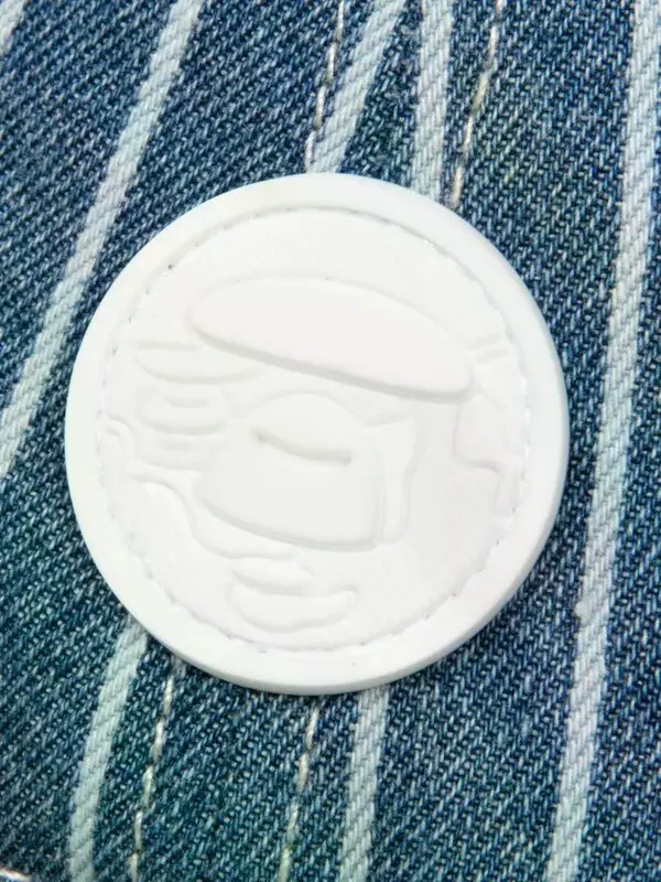 AAPE BY *A BATHING APE Moonface Striped Cap