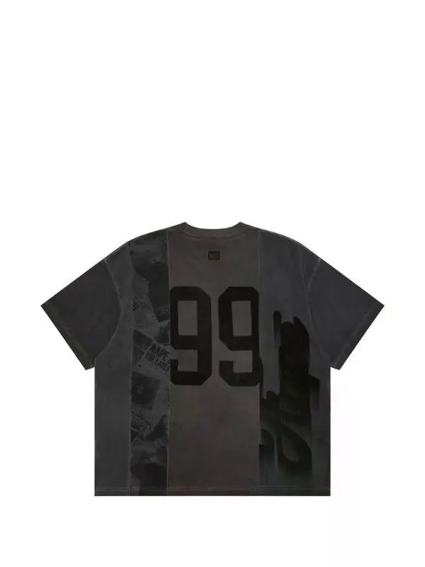 AAPE BY *A BATHING APE Graphic-print Panelled T-shirt