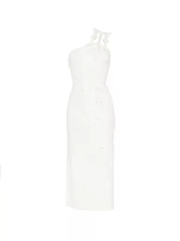 Cult Gaia Jilly Knit Midi Dress - White