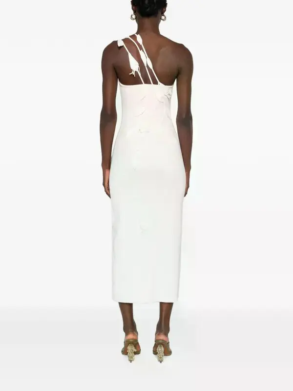 Cult Gaia Jilly Knit Midi Dress - White