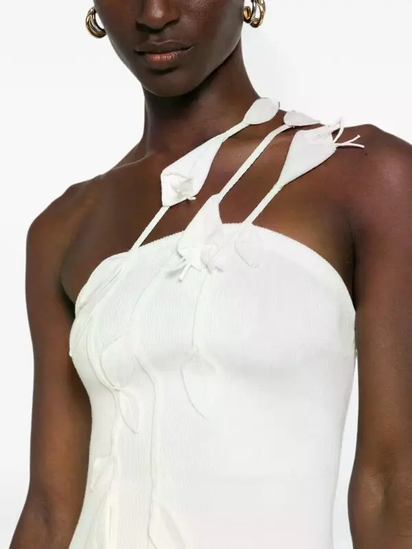 Cult Gaia Jilly Knit Midi Dress - White