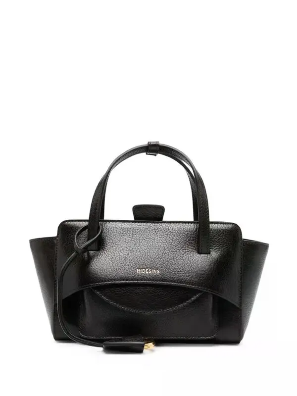 HIDESINS Grained Leather Tote Bag
