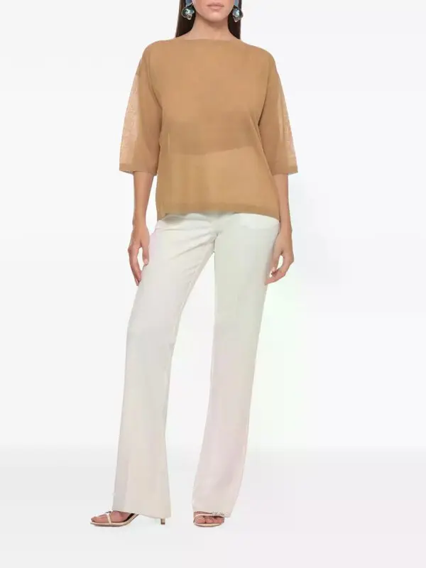 EMME Short-sleeve Knitted Sweater