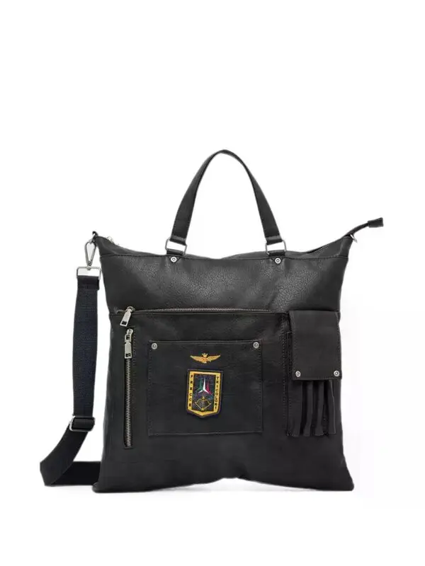 AERONAUTICA MILITARE Logo-patch Shoulder Bag