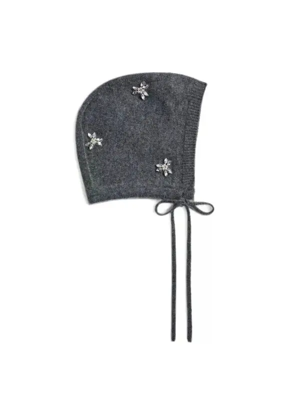 Simone Rocha Turbo Crystal-embellished Bonnet