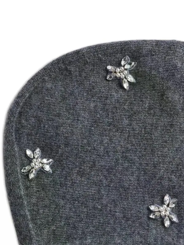 Simone Rocha Crystal-embellished Bonnet
