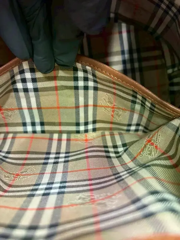 Burberry 20th Century Leather Bucket Bag
