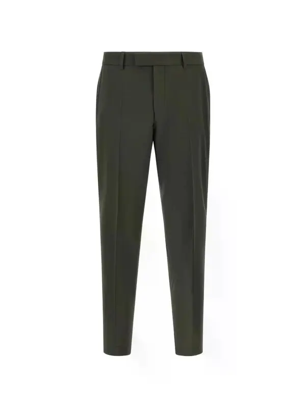 BOSS George 263 Tapered-fit Tailored Trousers - Green
