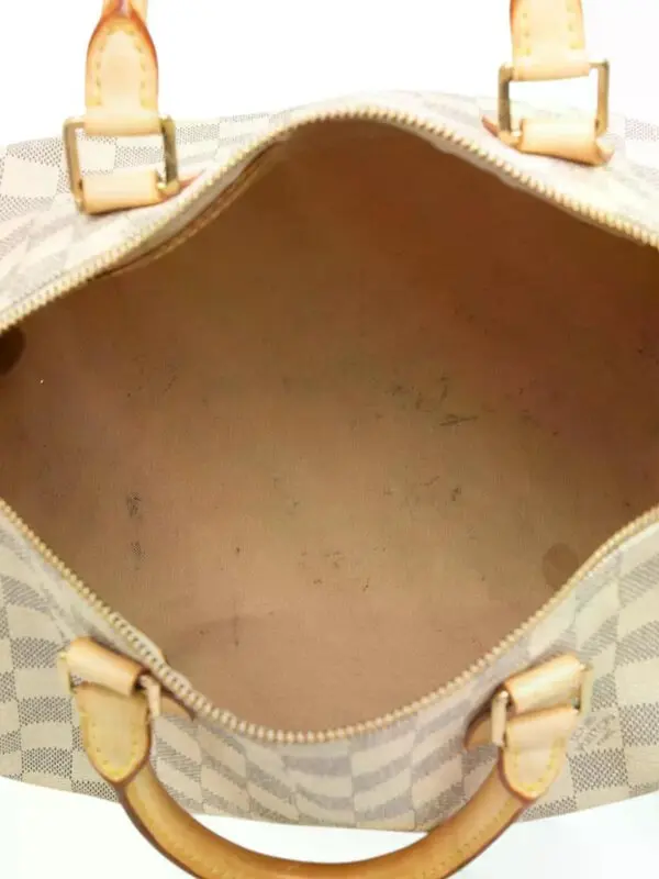 LOUIS VUITTON Damier Azur Speedy 30 Boston Bag