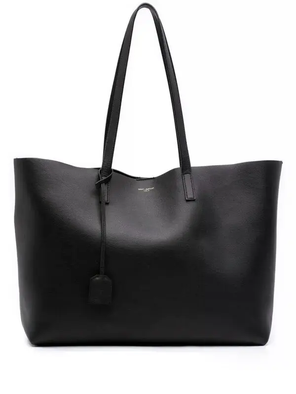 Saint Laurent Large East West Shopping Tote Bag - Black