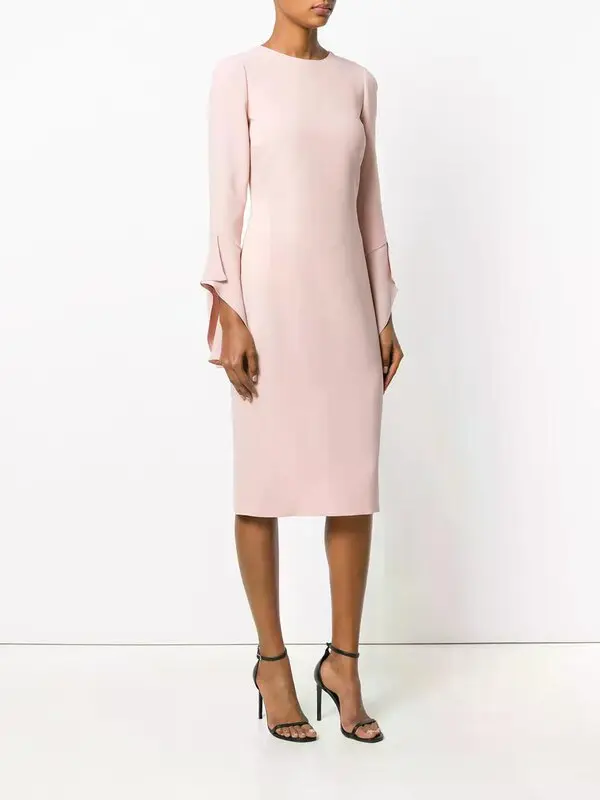 TOM FORD Ruffled Sleeves Dress